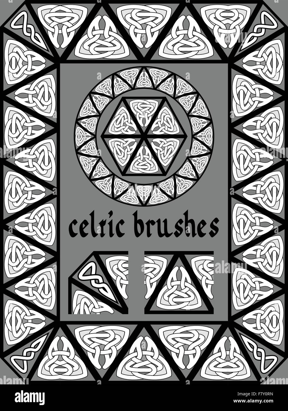 Celtic border hi-res stock photography and images - Alamy