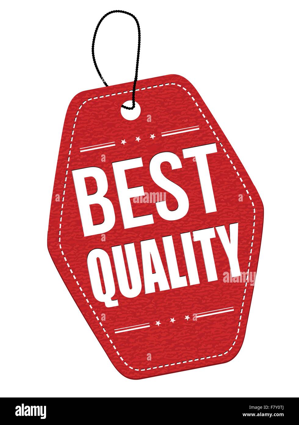 Best quality red leather label or price tag Stock Vector Image & Art ...