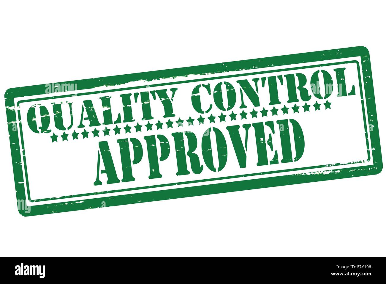 Quality control approved Stock Vector Image & Art - Alamy