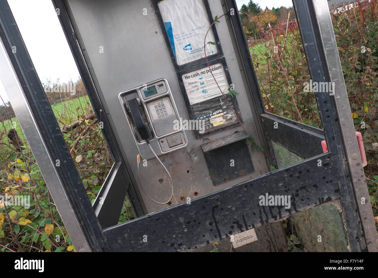 Phonebox overgrown hi-res stock photography and images - Alamy