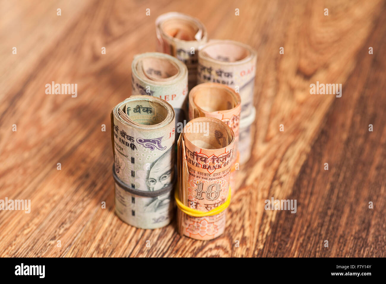 Money rolls hi-res stock photography and images - Alamy