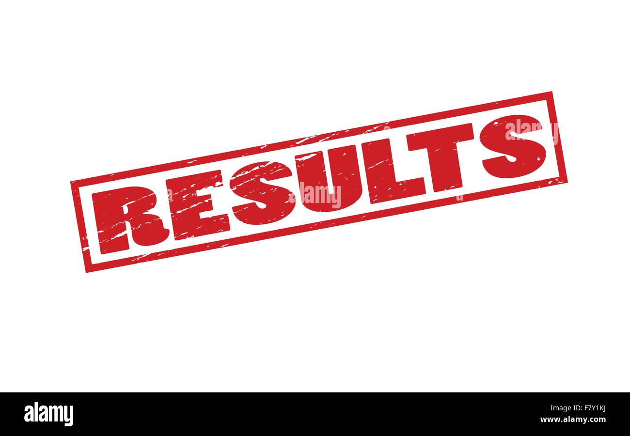 Results stamp hi-res stock photography and images - Alamy