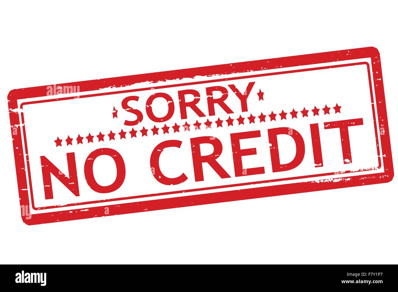 Sorry no credit Stock Vector Image & Art - Alamy