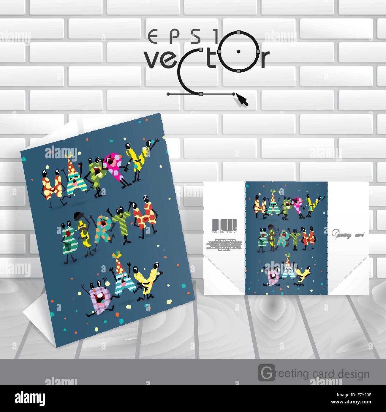 Greeting Card Design, Template Stock Vector Image & Art - Alamy