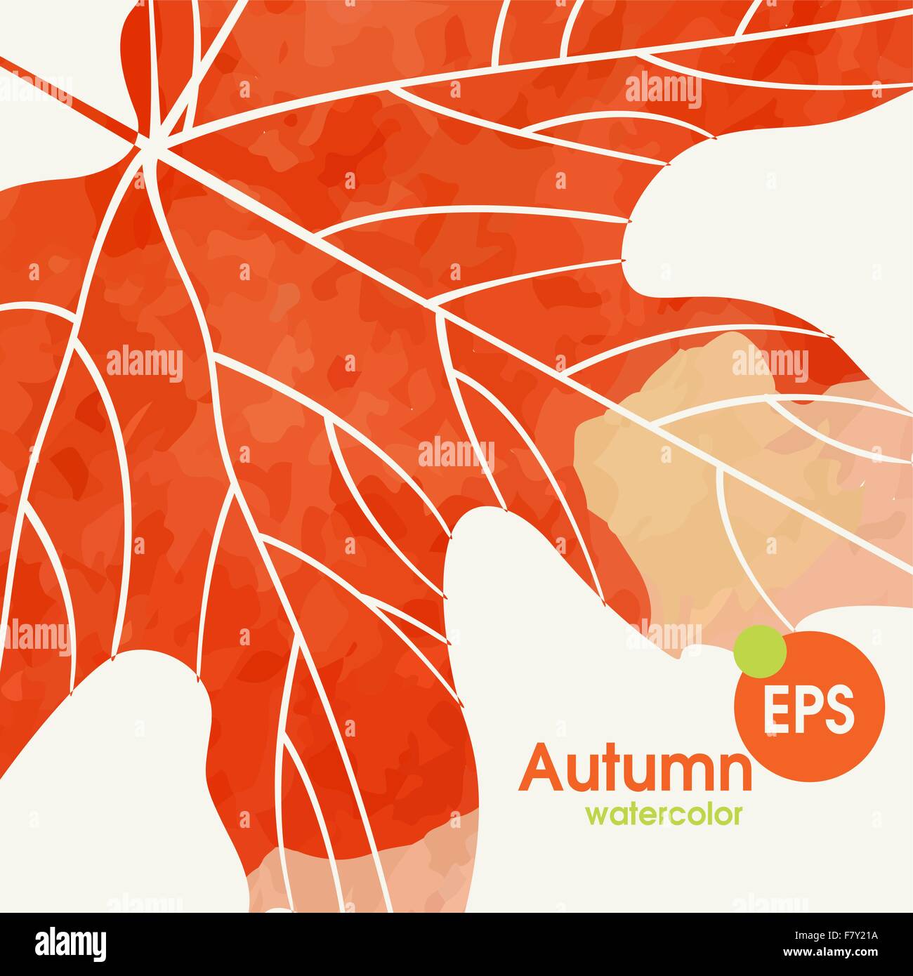 Simple Autumn Background Stock Vector Image & Art - Alamy