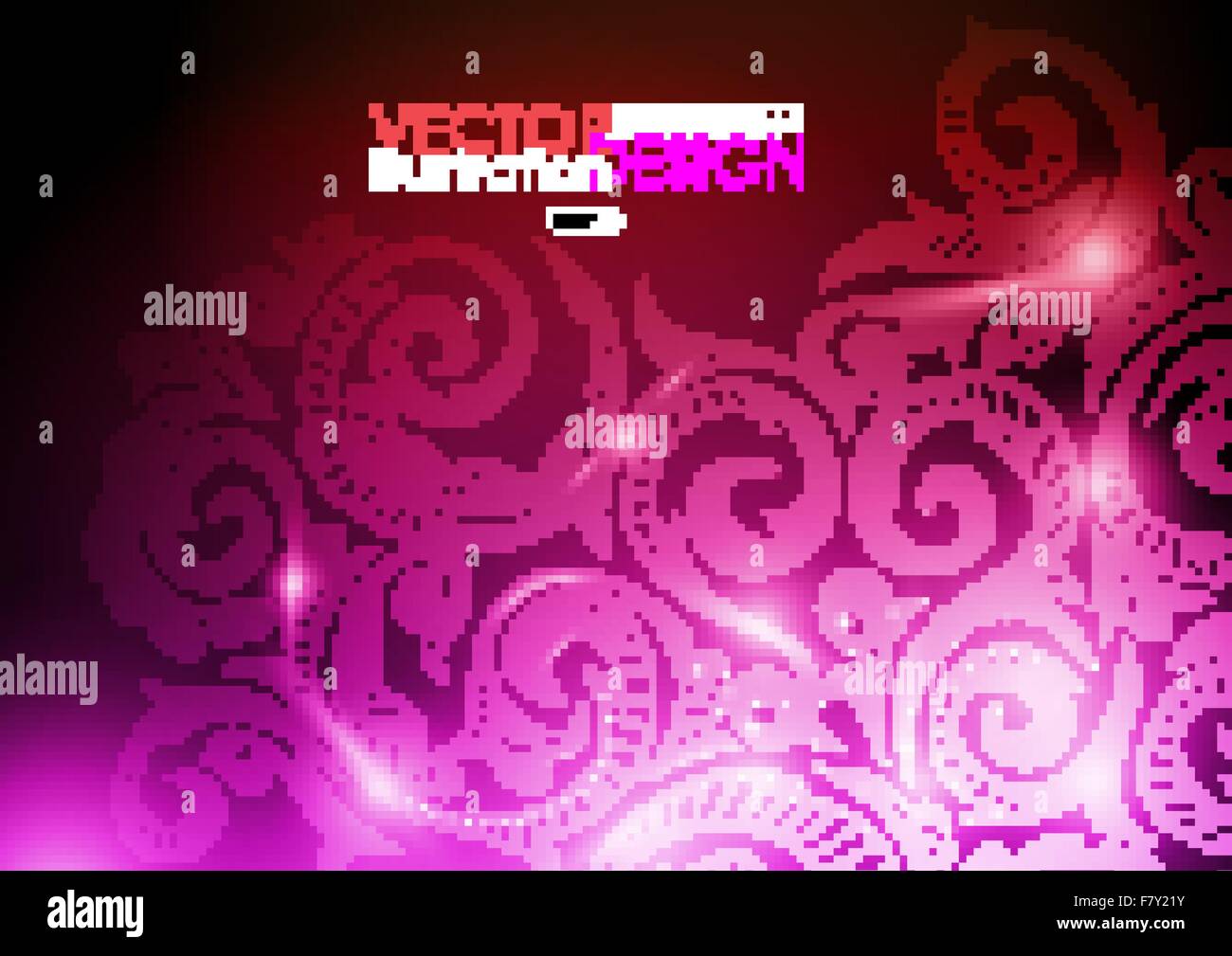 Neon backdrop Stock Vector Images - Alamy