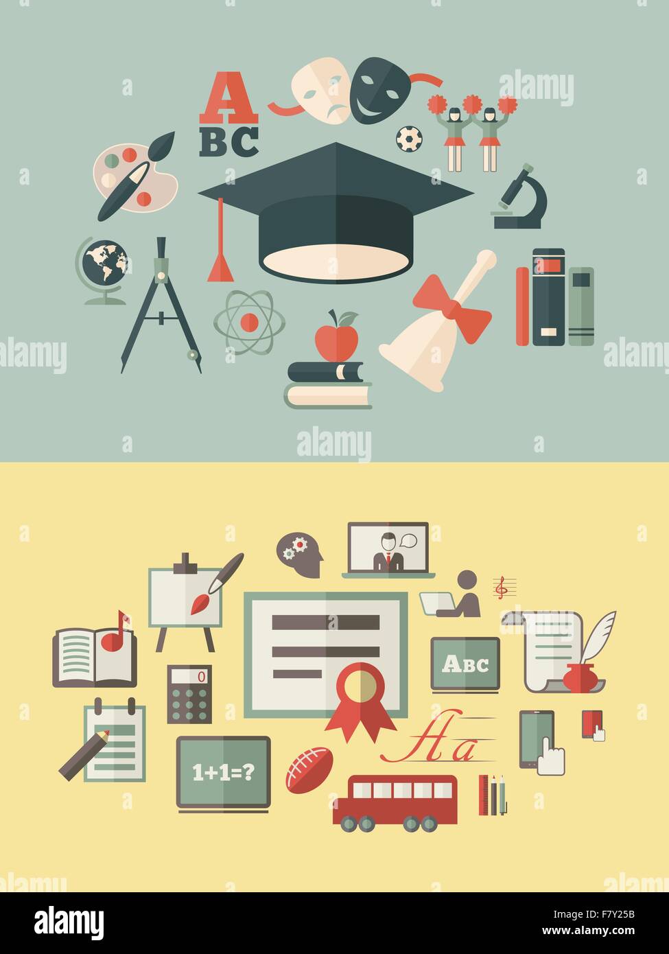 Studying education infographics vector hi-res stock photography and ...