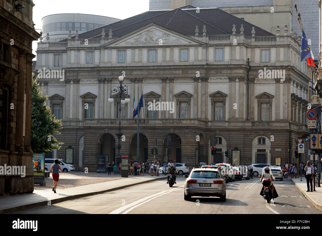 Teatro alla Scalla Opera House aka La Scala the opera house of Milan ...