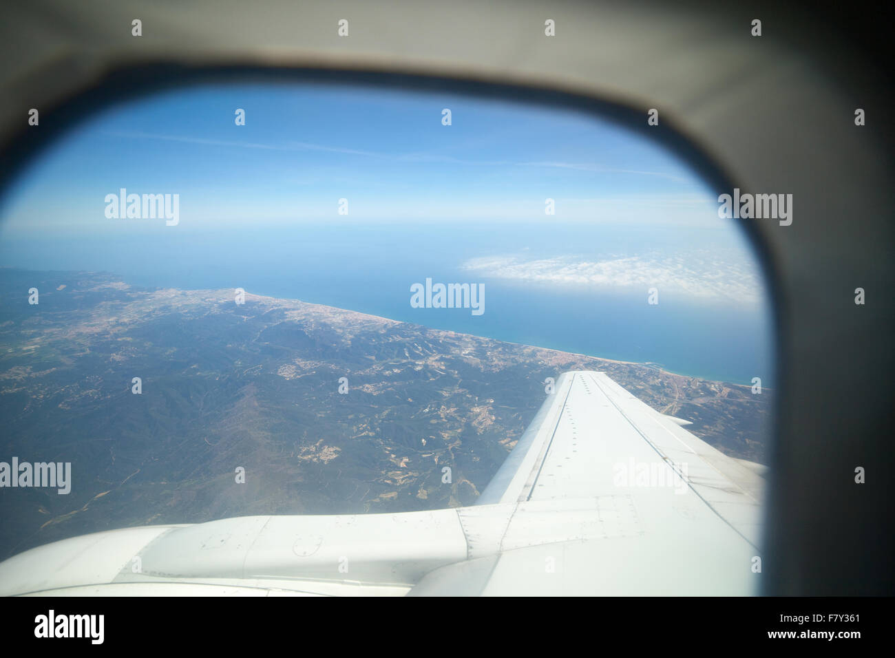 Airplane panorma hi-res stock photography and images - Alamy