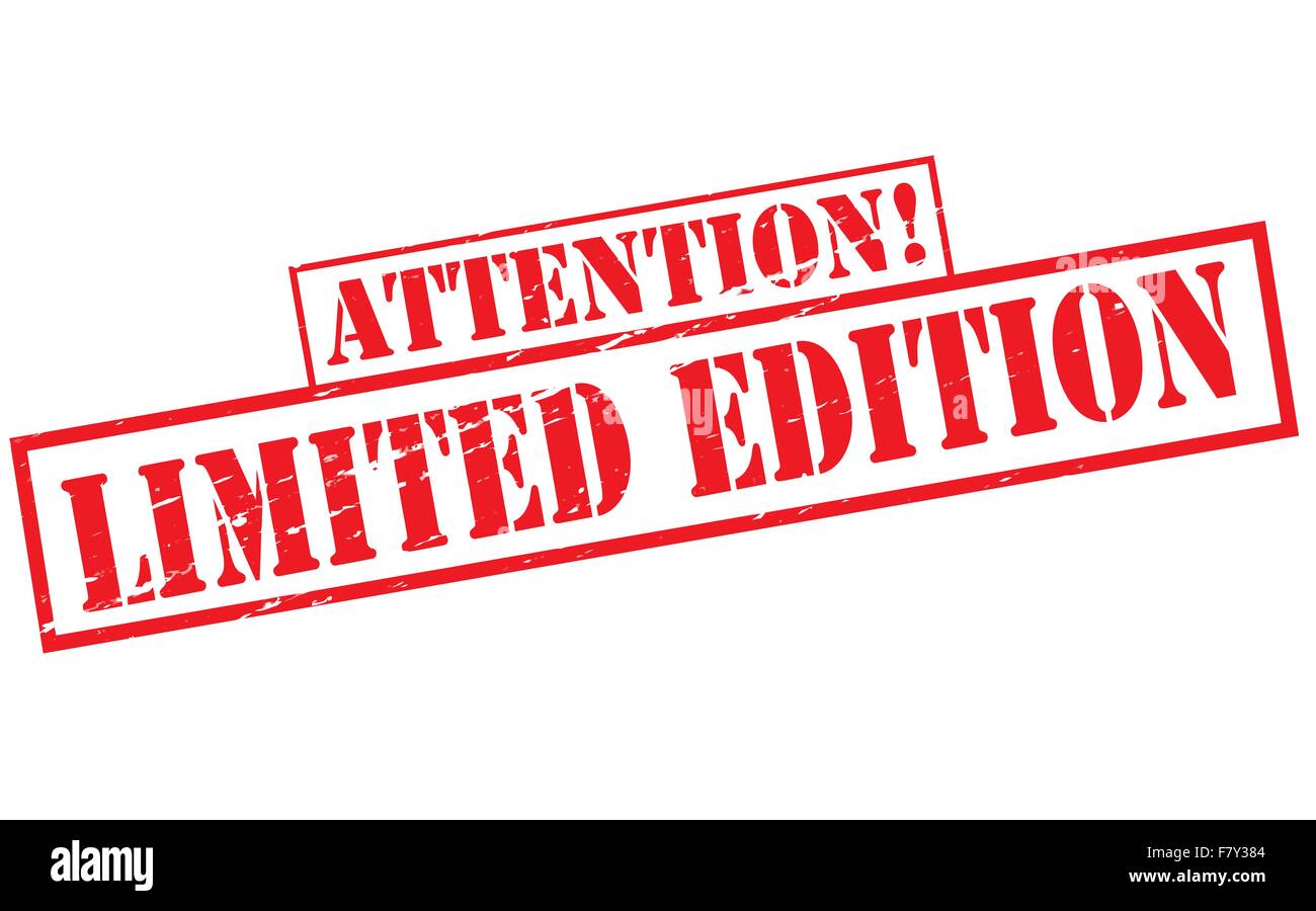 Limited edition version hi-res stock photography and images - Alamy