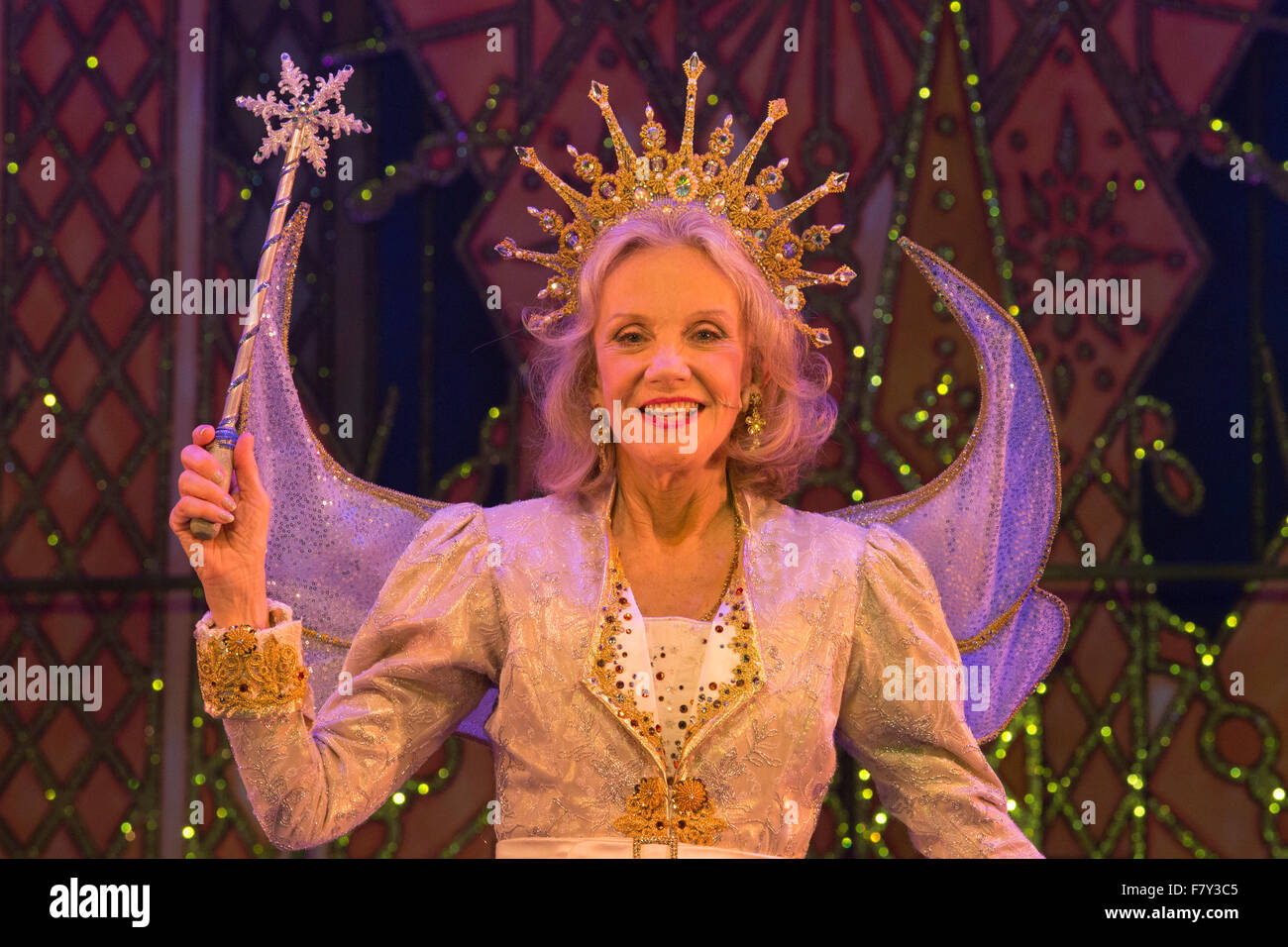 Richmond, London, UK. 3rd Dec, 2015. Hayley Mills as Fairy Godmother ...