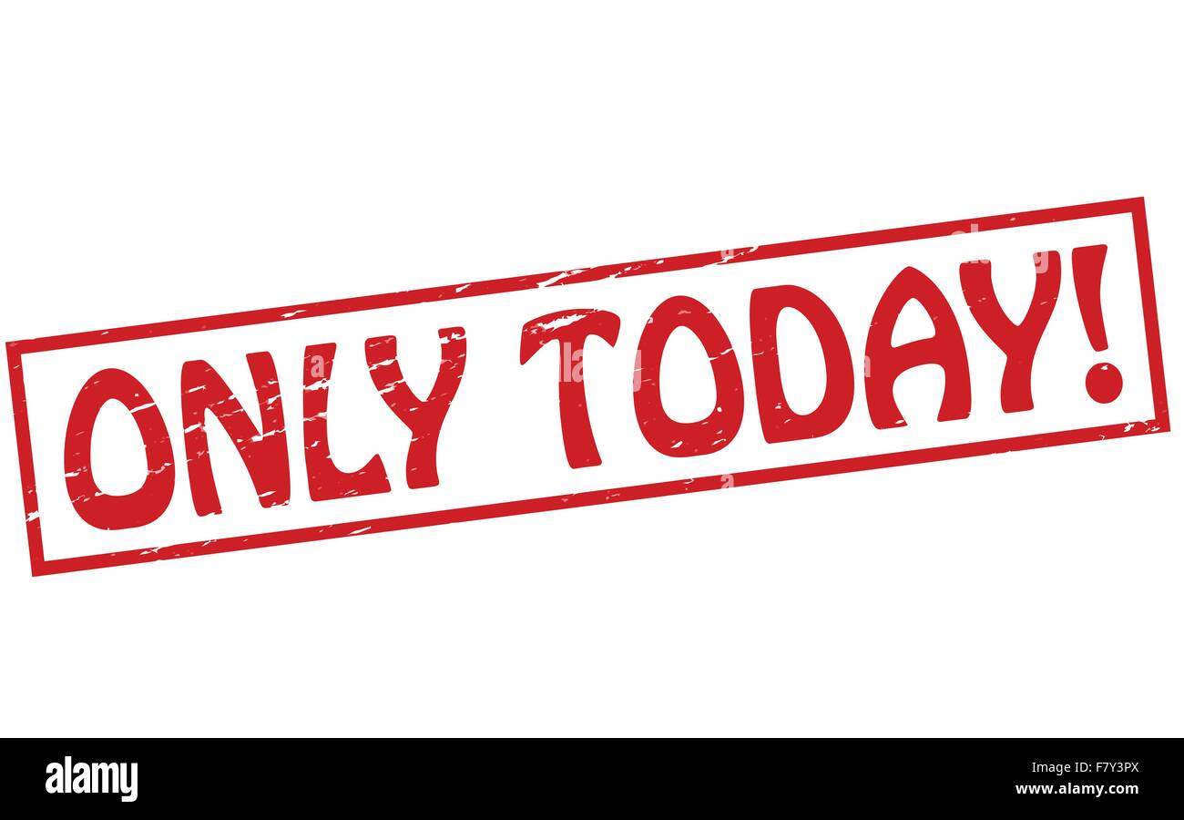 Today only rubber stamp hi-res stock photography and images - Alamy