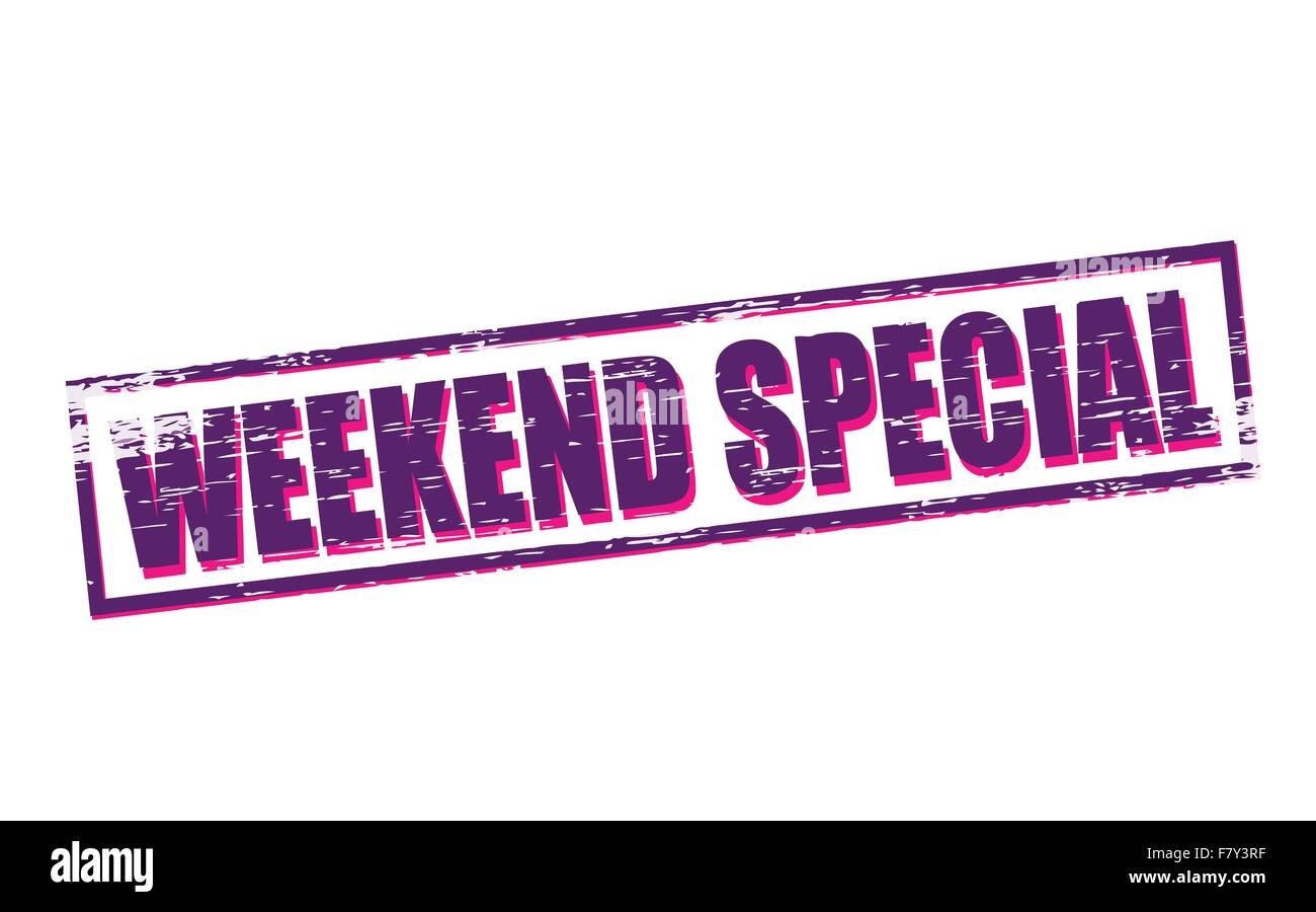 Weekend stamp hi-res stock photography and images - Alamy