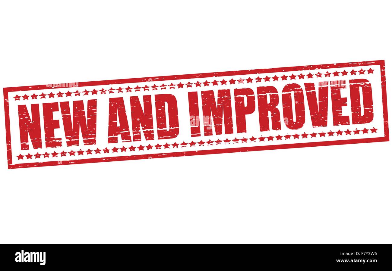 New and improved Stock Vector Image & Art - Alamy