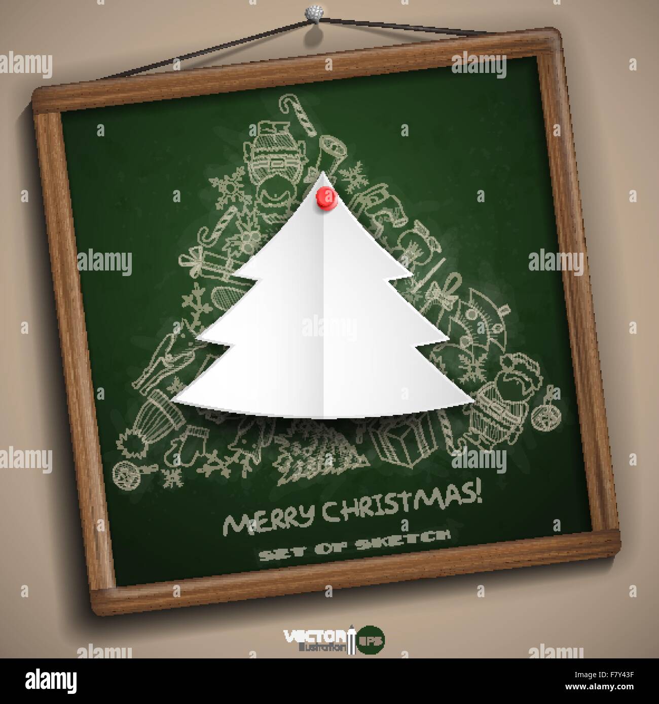 Christmas sticker set xmas hi-res stock photography and images - Alamy