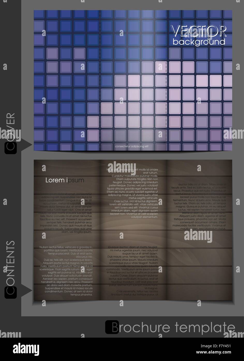 Purple folder design Stock Vector Images - Alamy