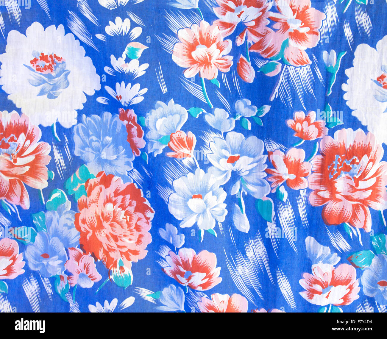 Grungy wallpaper texture with curved asian roses Stock Photo - Alamy