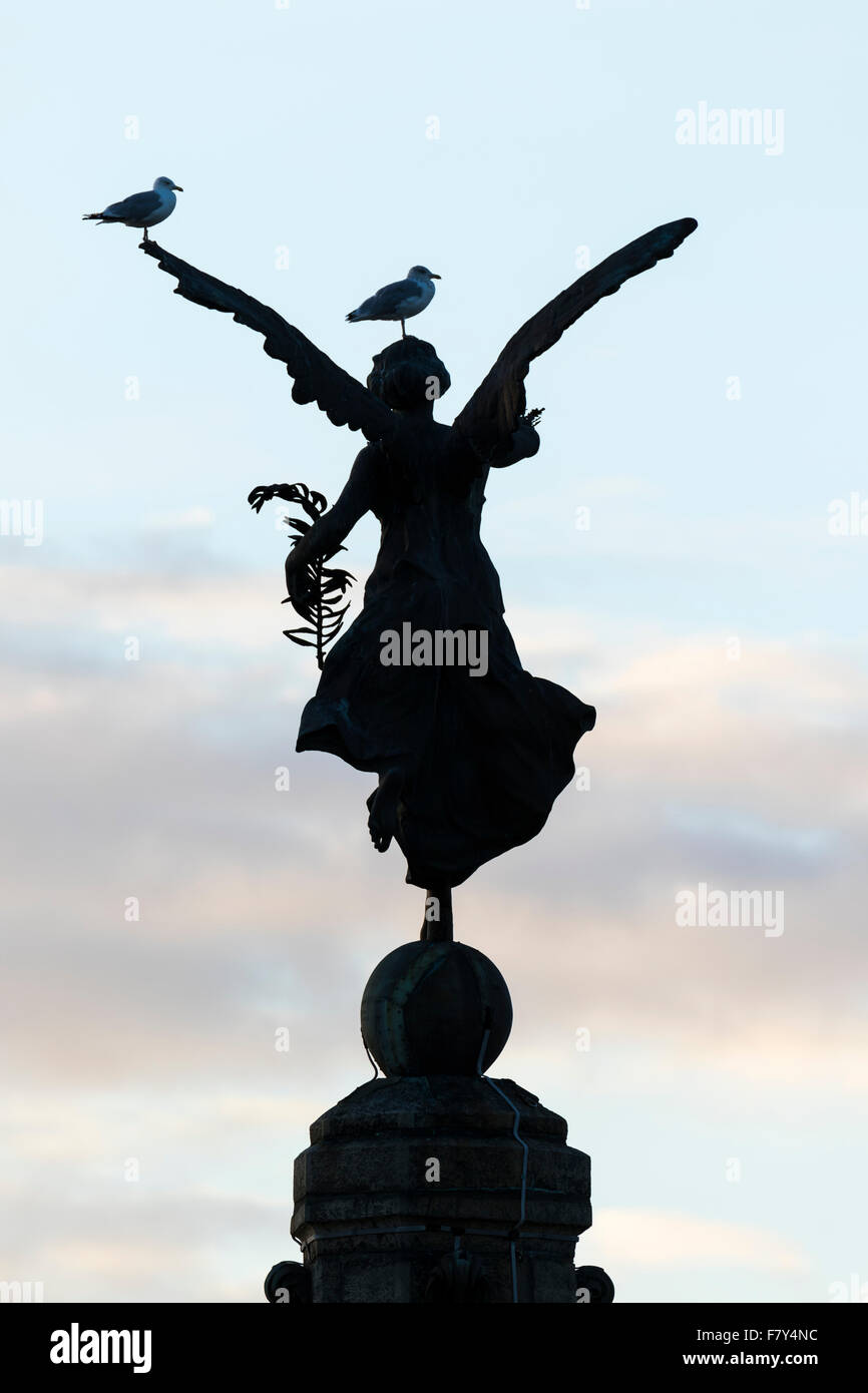 Aberystwyth War Memorial Stock Photo - Alamy