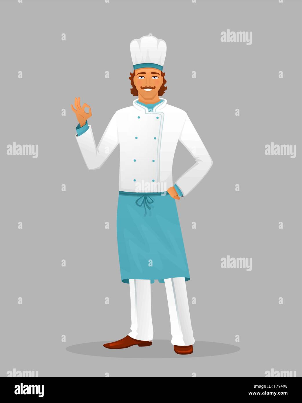 Chef hat symbol in Stock Vector Images - Alamy