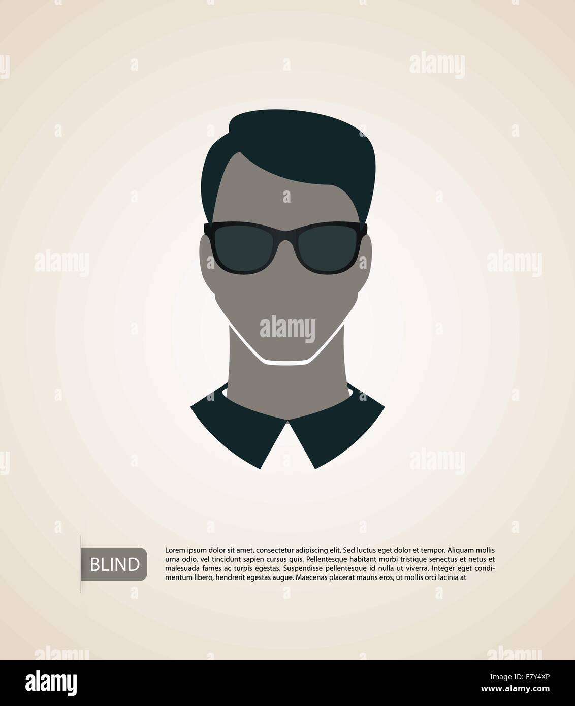 Blind Man Stock Vector Image And Art Alamy