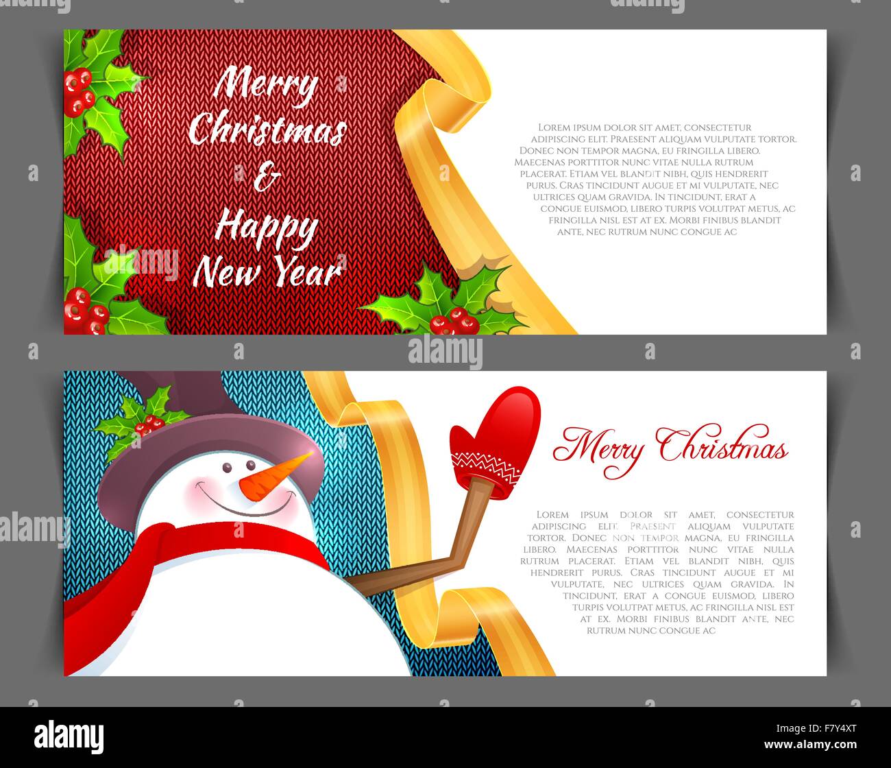 Xmas back with snowman Stock Vector Image & Art - Alamy