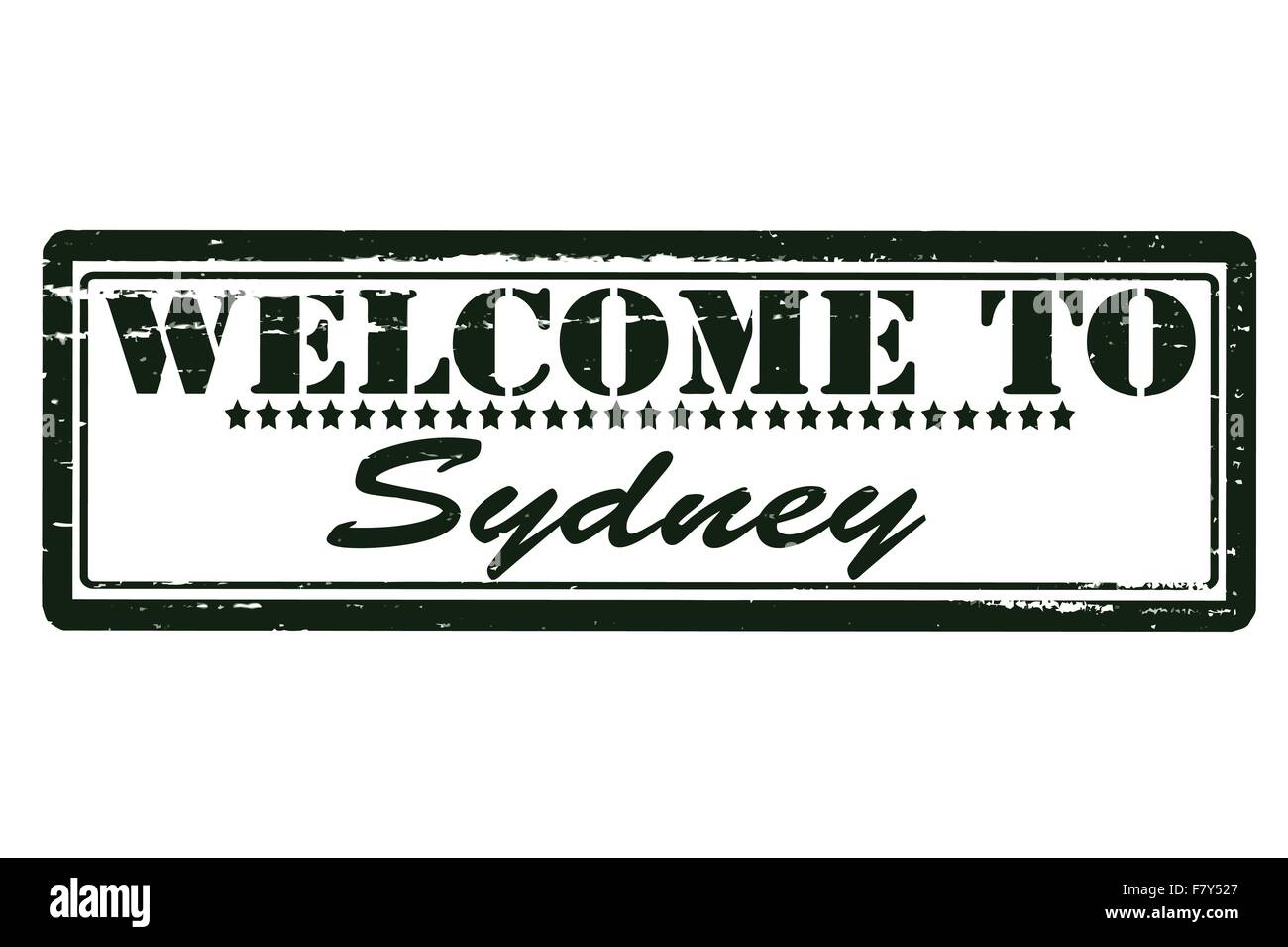 Welcome to sydney sign hi-res stock photography and images - Alamy