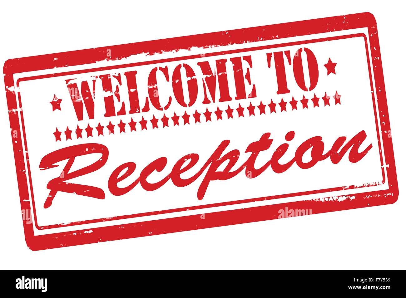 Reception stamp hi-res stock photography and images - Alamy