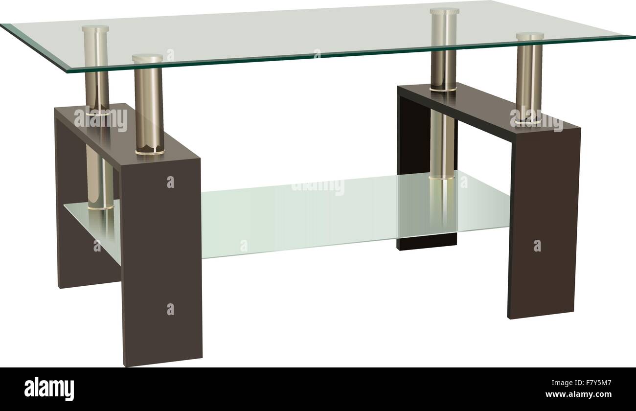 Interior modern room table Stock Vector Images - Alamy