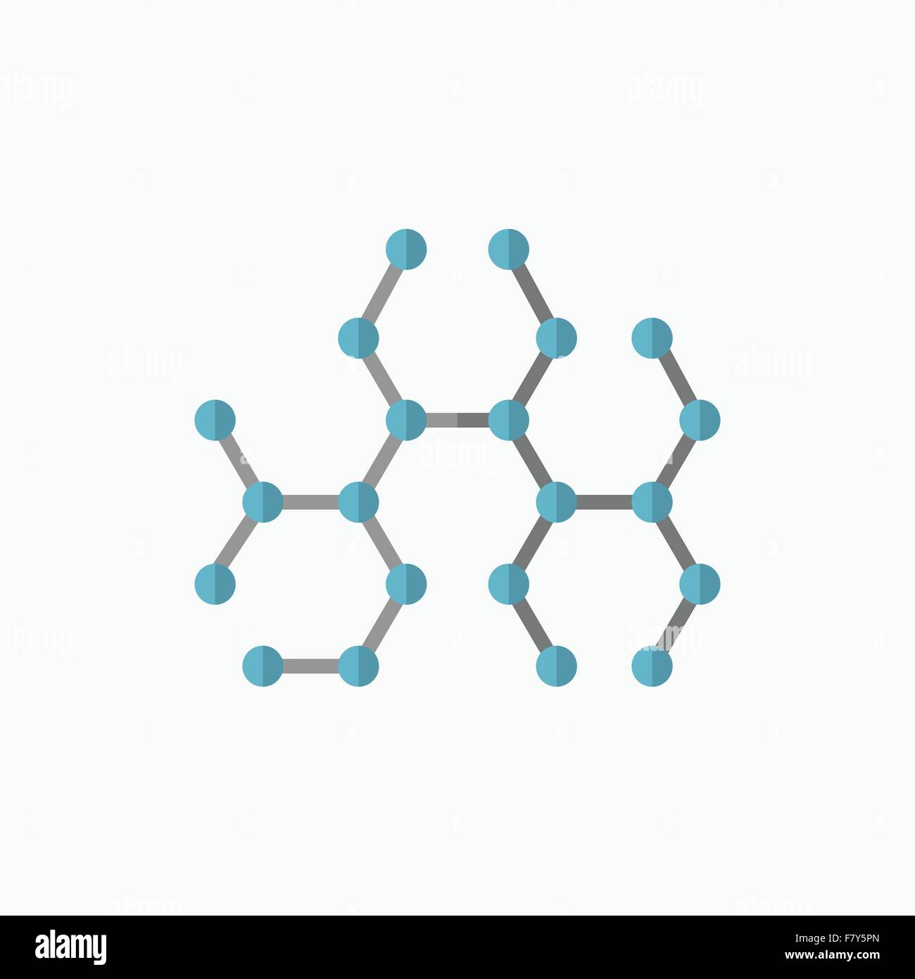 Cell Flat Icon Stock Vector Image & Art - Alamy