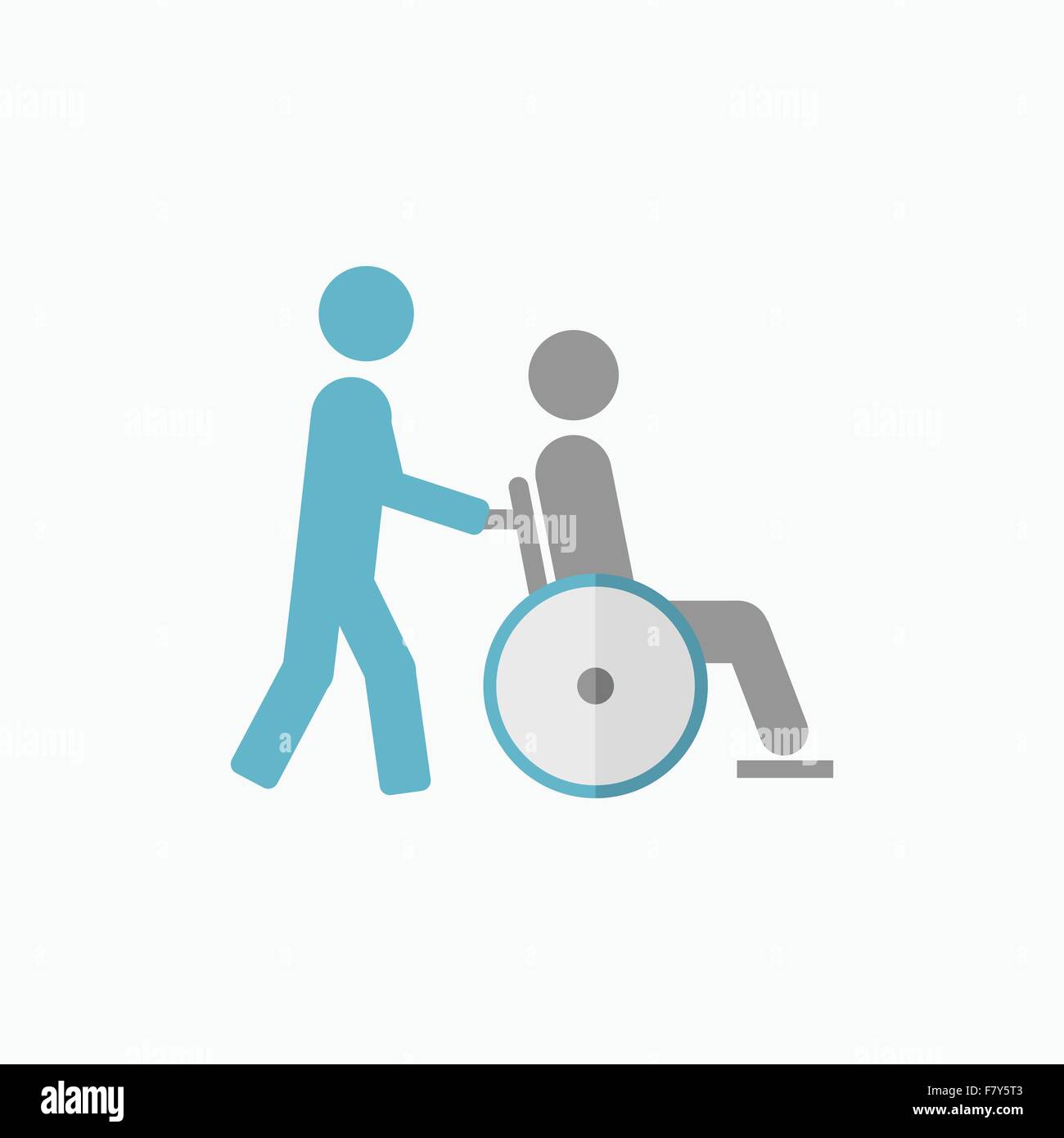 Disability help Stock Vector Images - Alamy