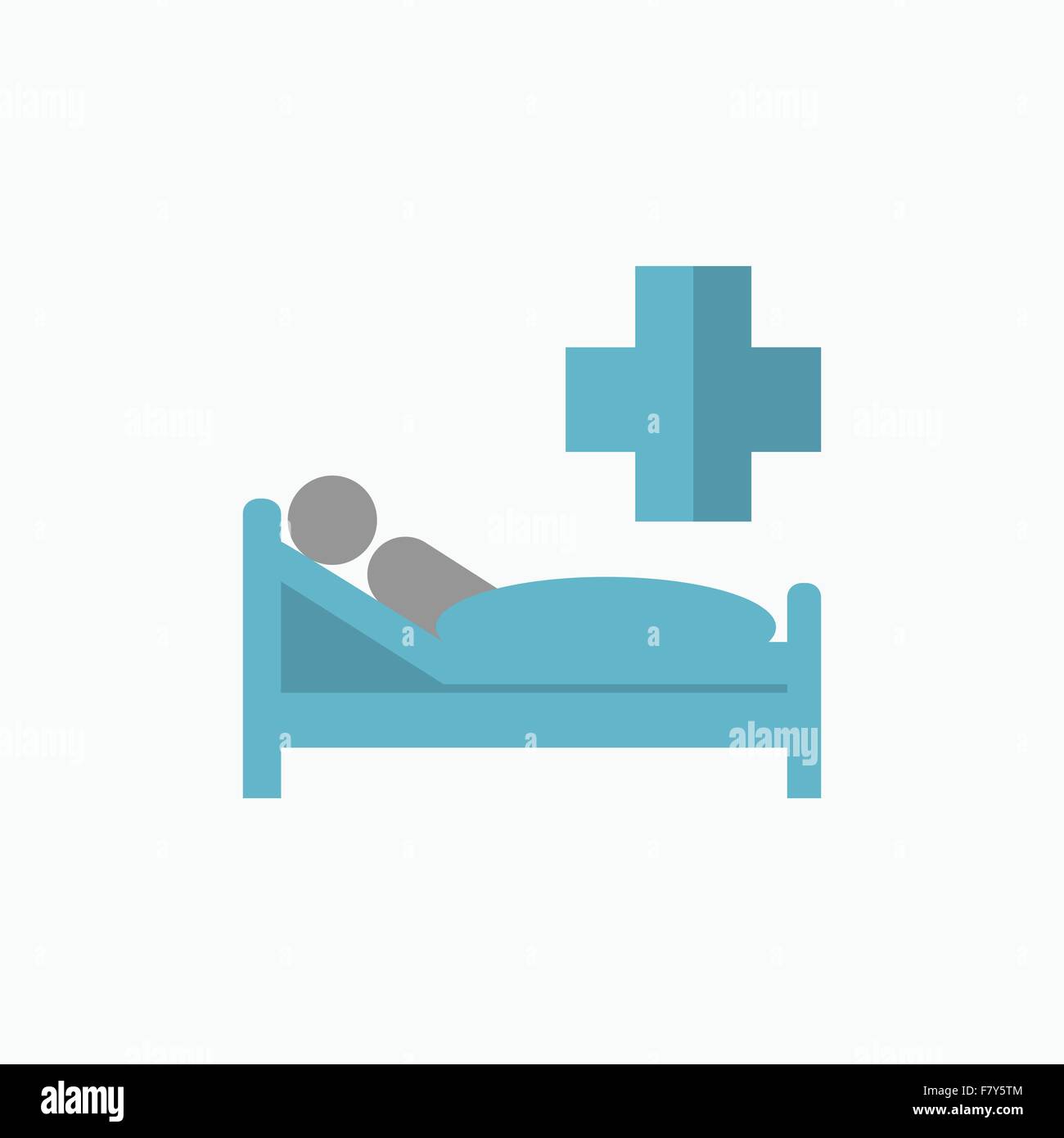 Patient Flat Icon Stock Vector Image & Art - Alamy