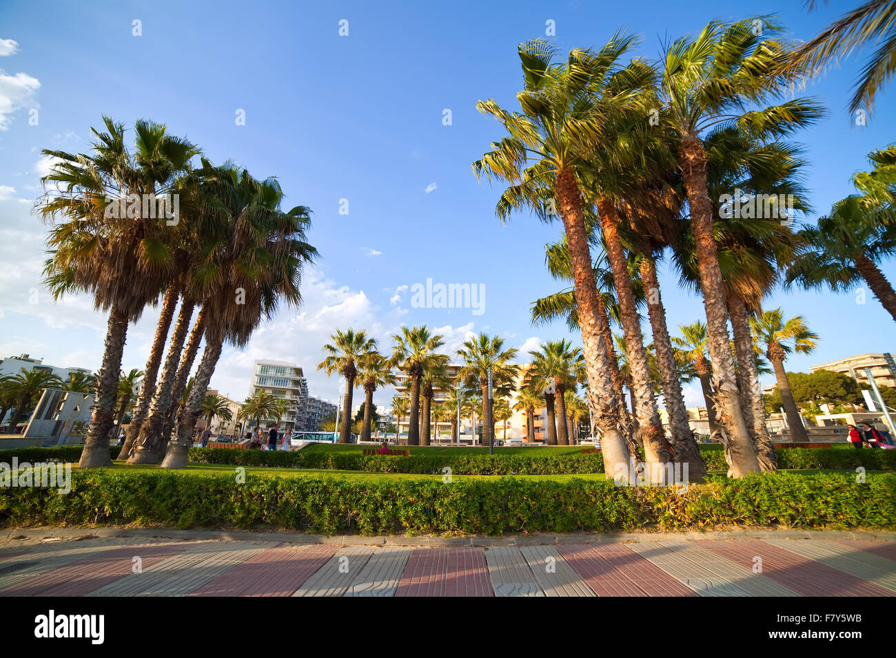 View of Salou. Costa Daurada, Spain Stock Photo - Alamy