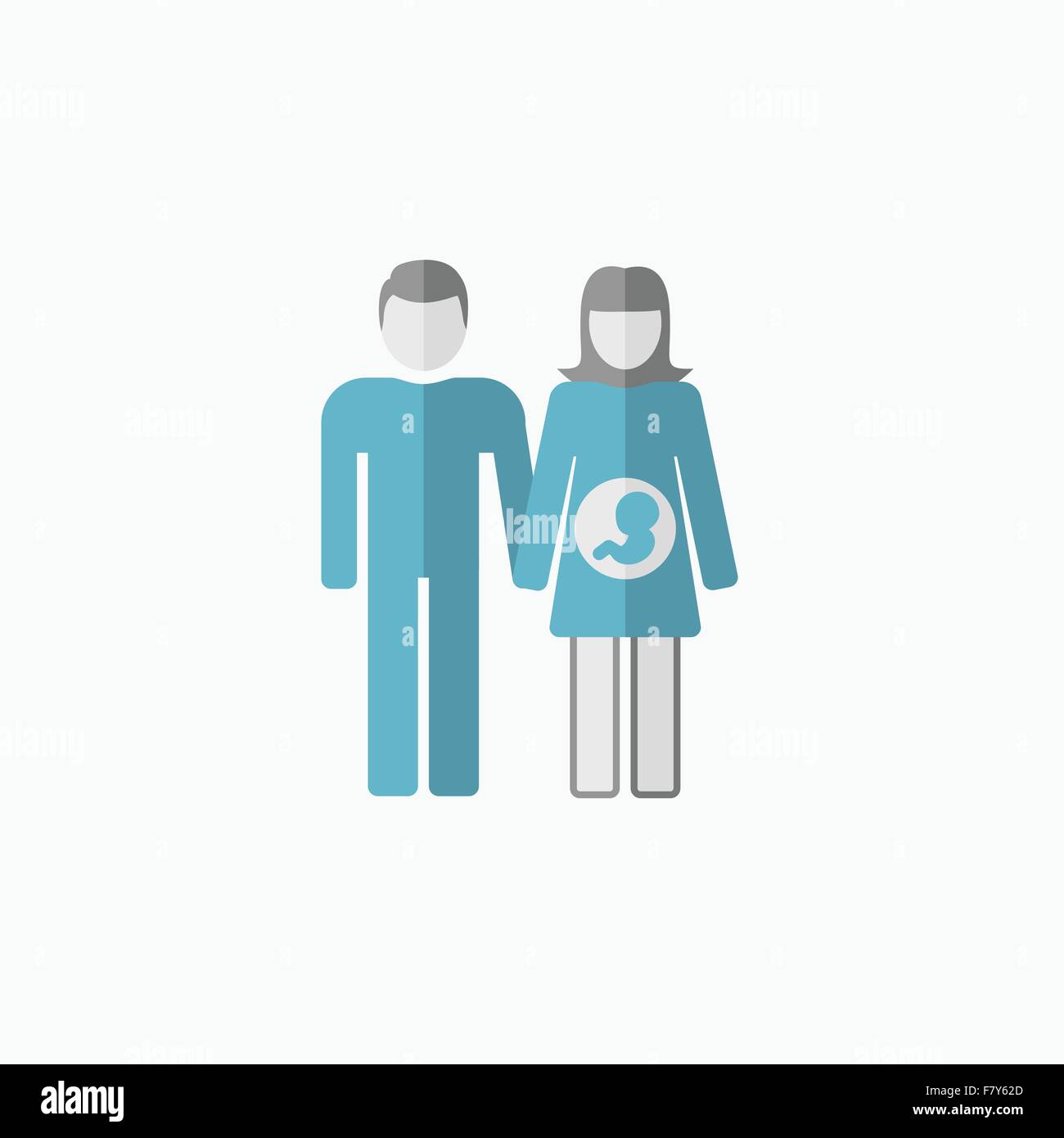 Maternity Flat Icon Stock Vector Image & Art - Alamy