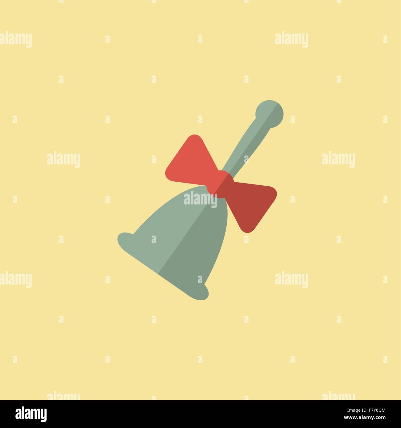 Bell icon simple element Stock Vector Images - Alamy