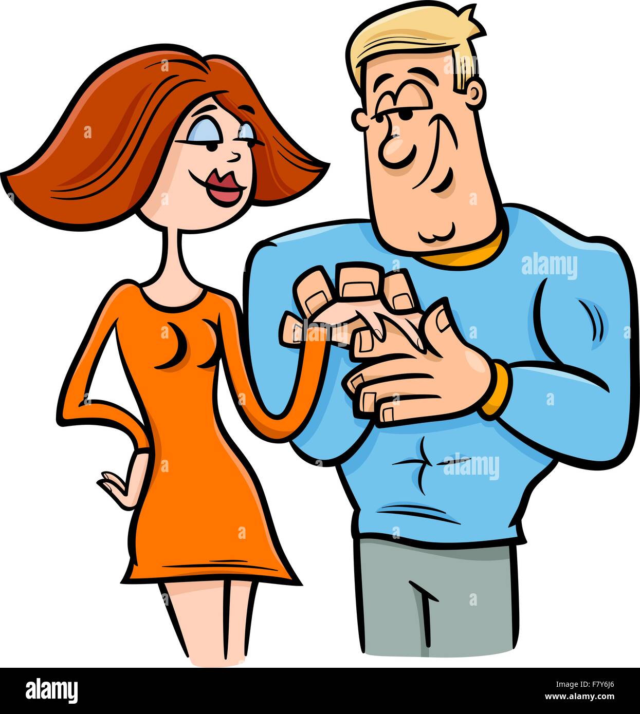 Cute people sensitive Stock Vector Images - Alamy