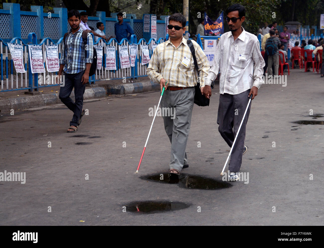 Kolkata, India. 03rd Dec, 2015. On the occasion of World Disability Day ...