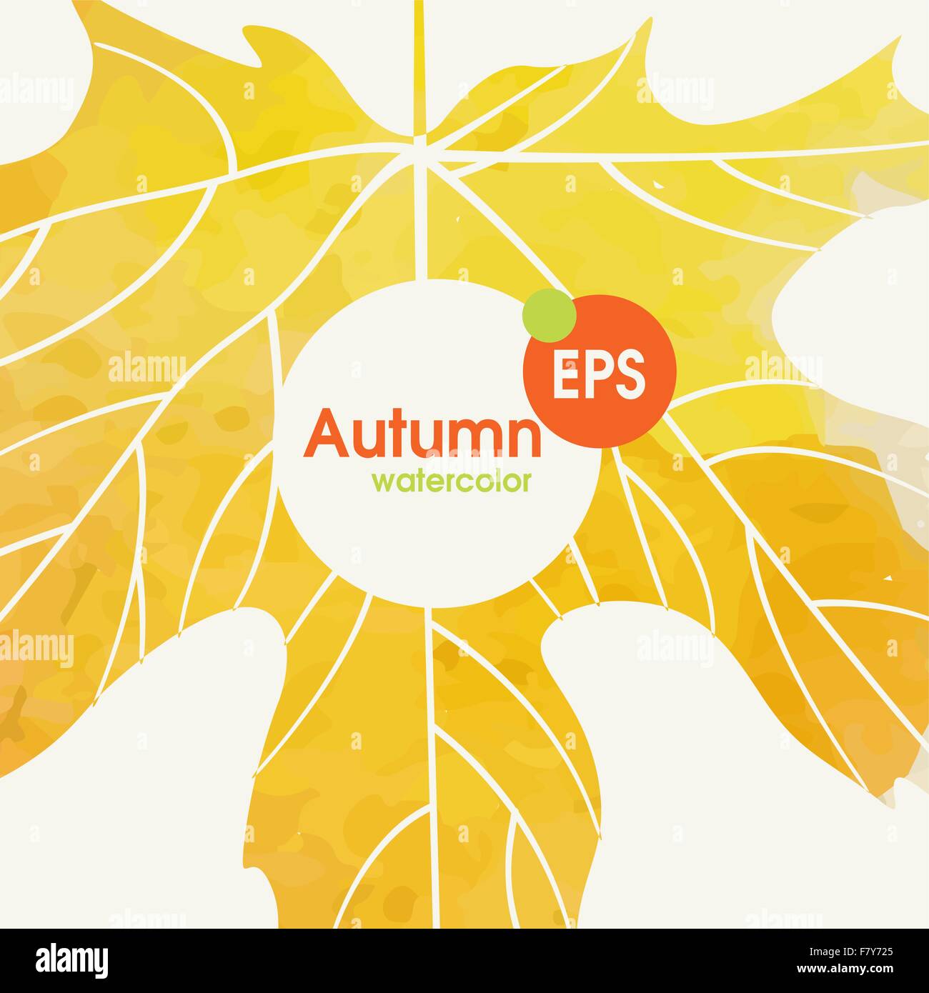 Simple Autumn Background Stock Vector Image & Art - Alamy