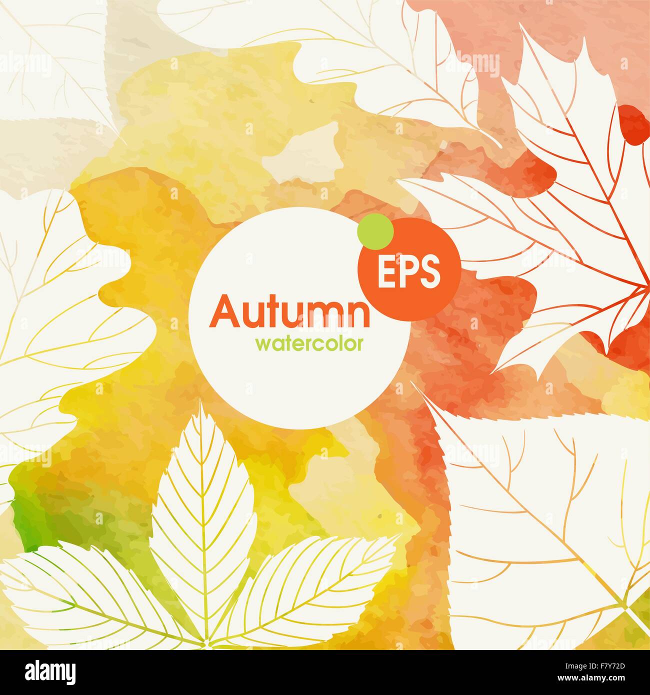 Creative Autumn Background Stock Vector Image & Art - Alamy