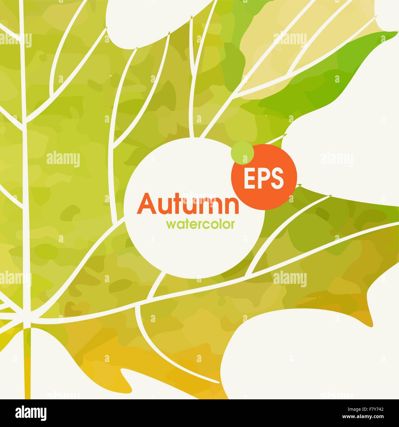 Simple Autumn Background Stock Vector Image & Art - Alamy