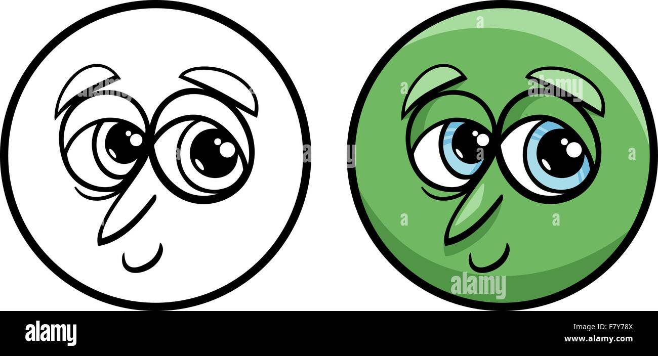 character face cartoon illustration Stock Vector Image & Art - Alamy