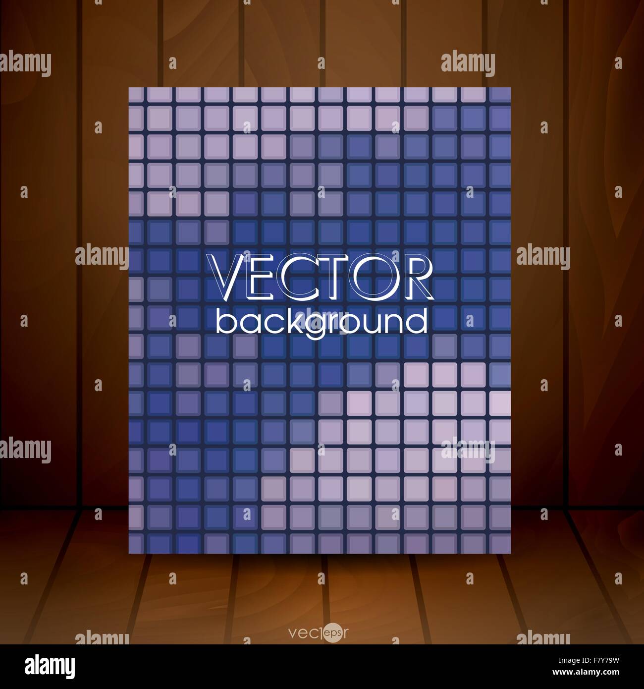 Modern wood tile bathroom Stock Vector Images - Alamy