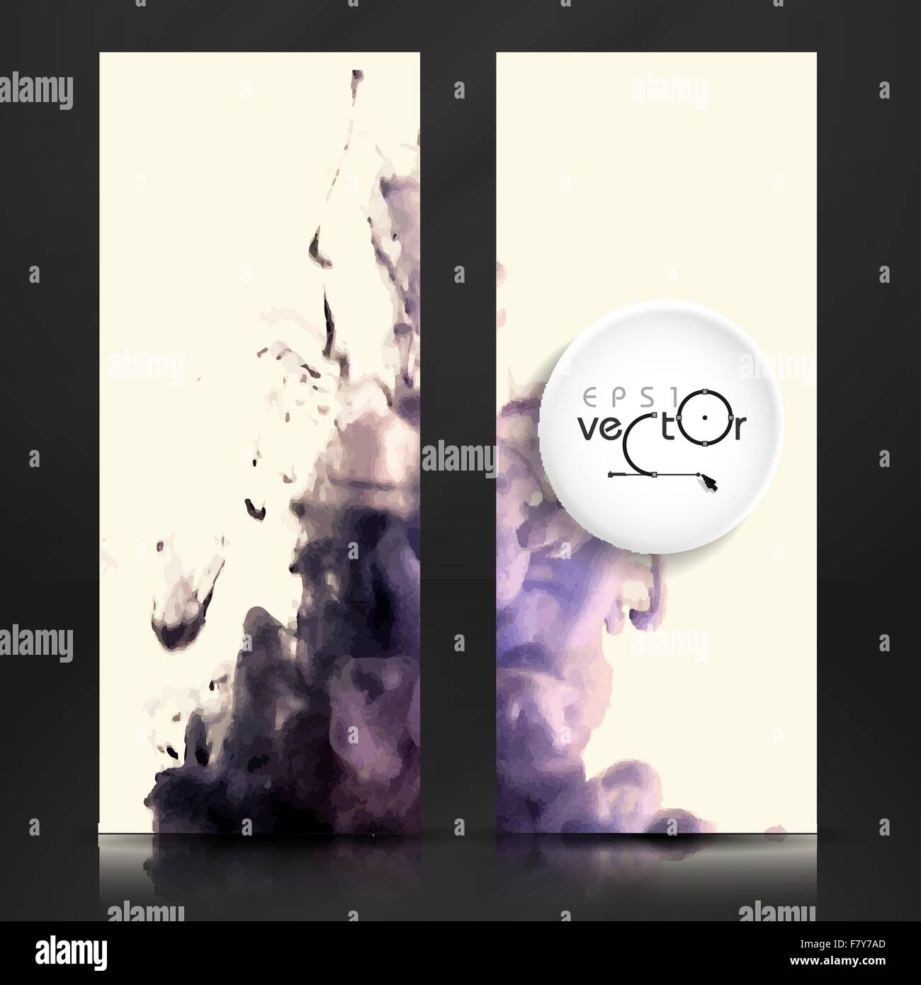 Powder cloud purple Stock Vector Images - Alamy