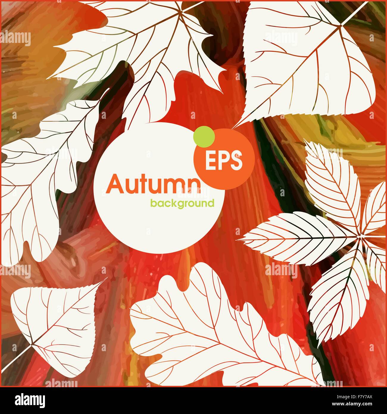 Magic Autumn Background Stock Vector Image & Art - Alamy