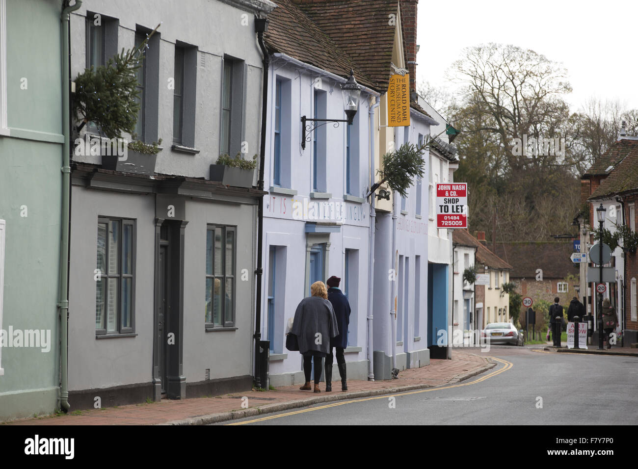 The Chiltern Village of Great Missenden where the famous author Roald ...