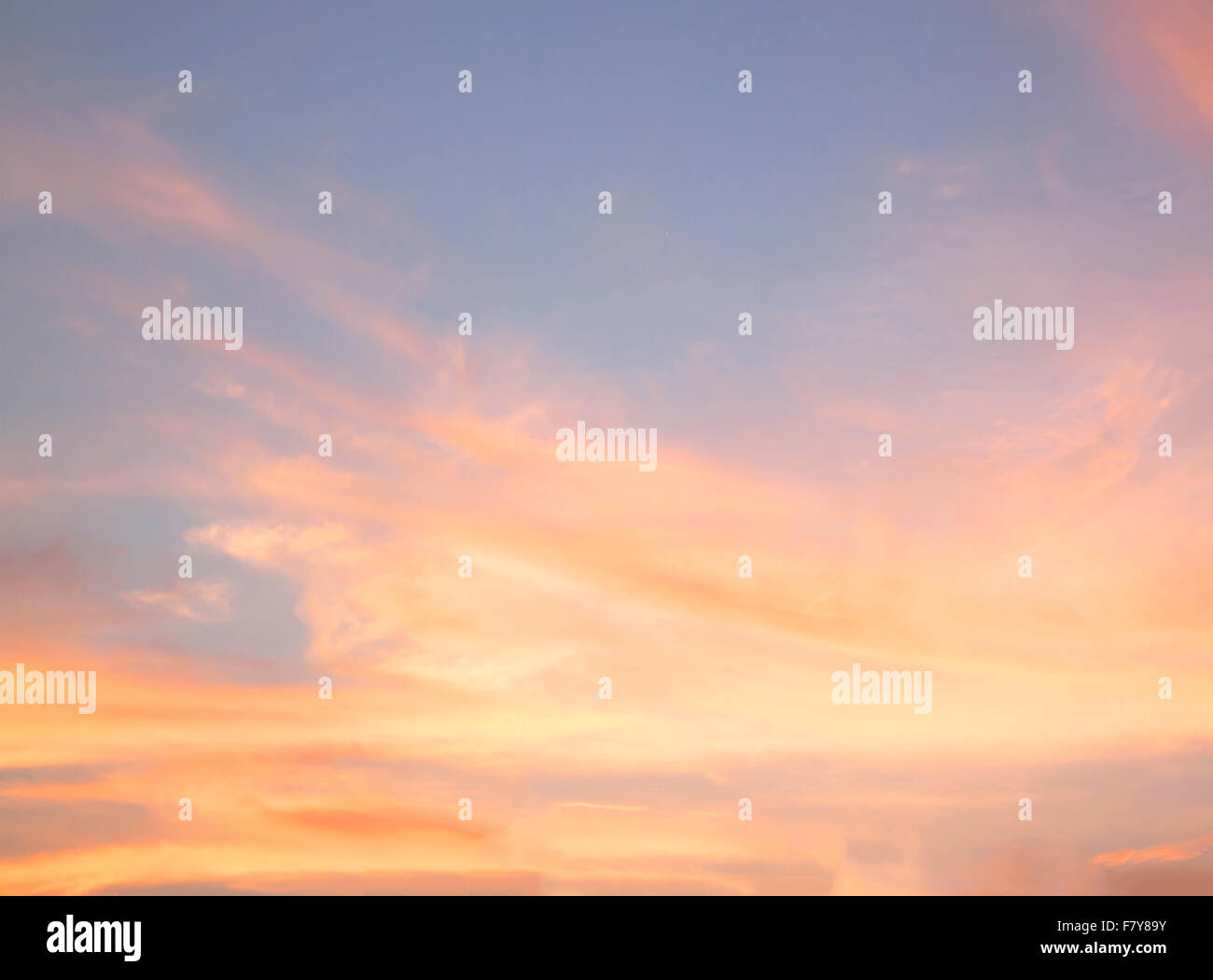 orange sunset sky. Beautiful sky nature pattern background texture ...