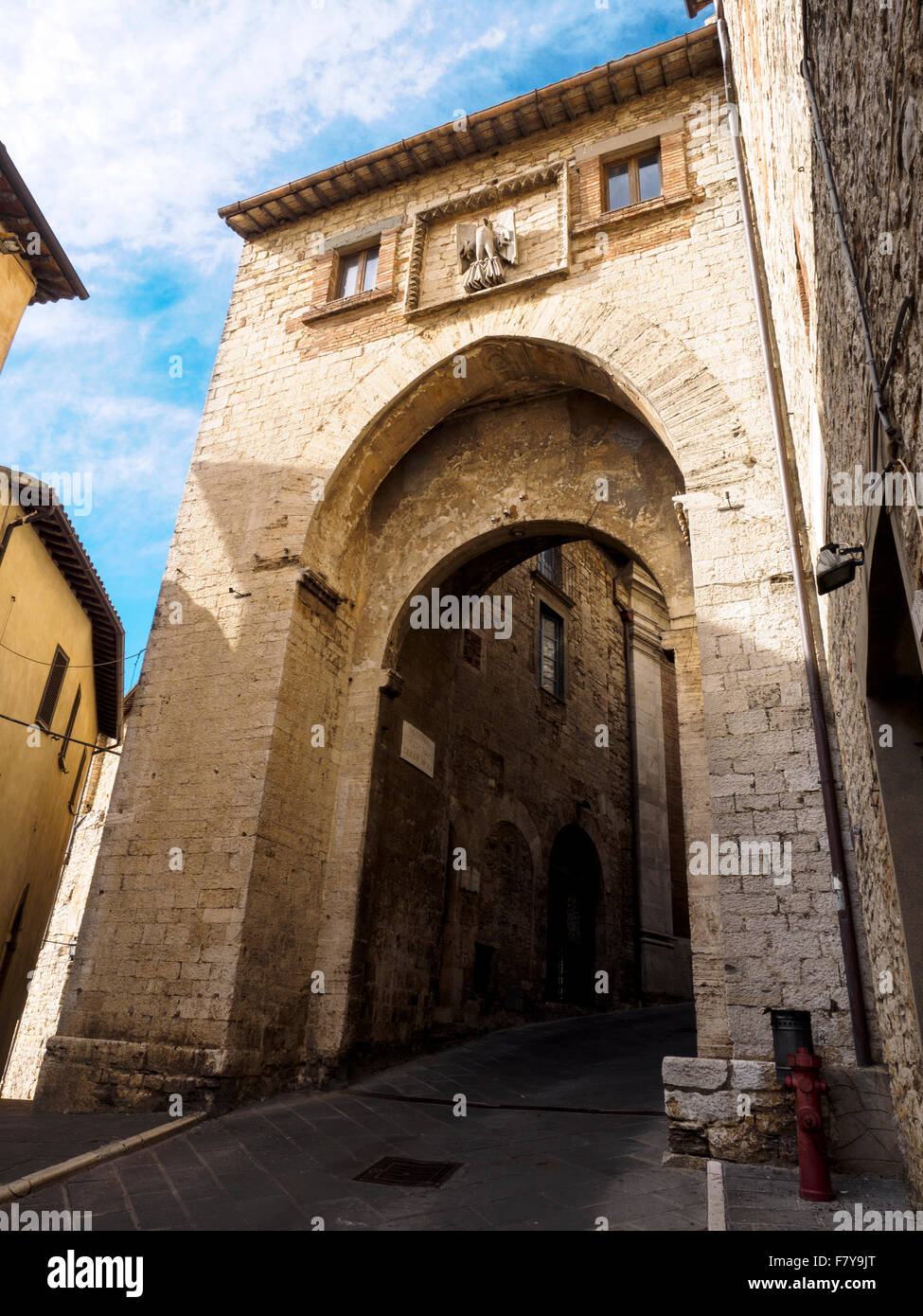 Arches of the town gate hi-res stock photography and images - Alamy