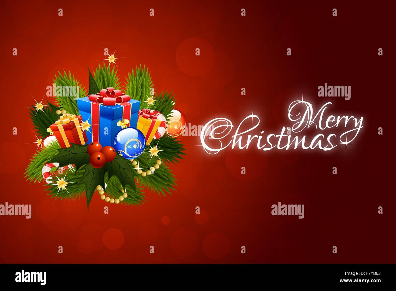 Congratulation christmas Stock Vector Images - Alamy