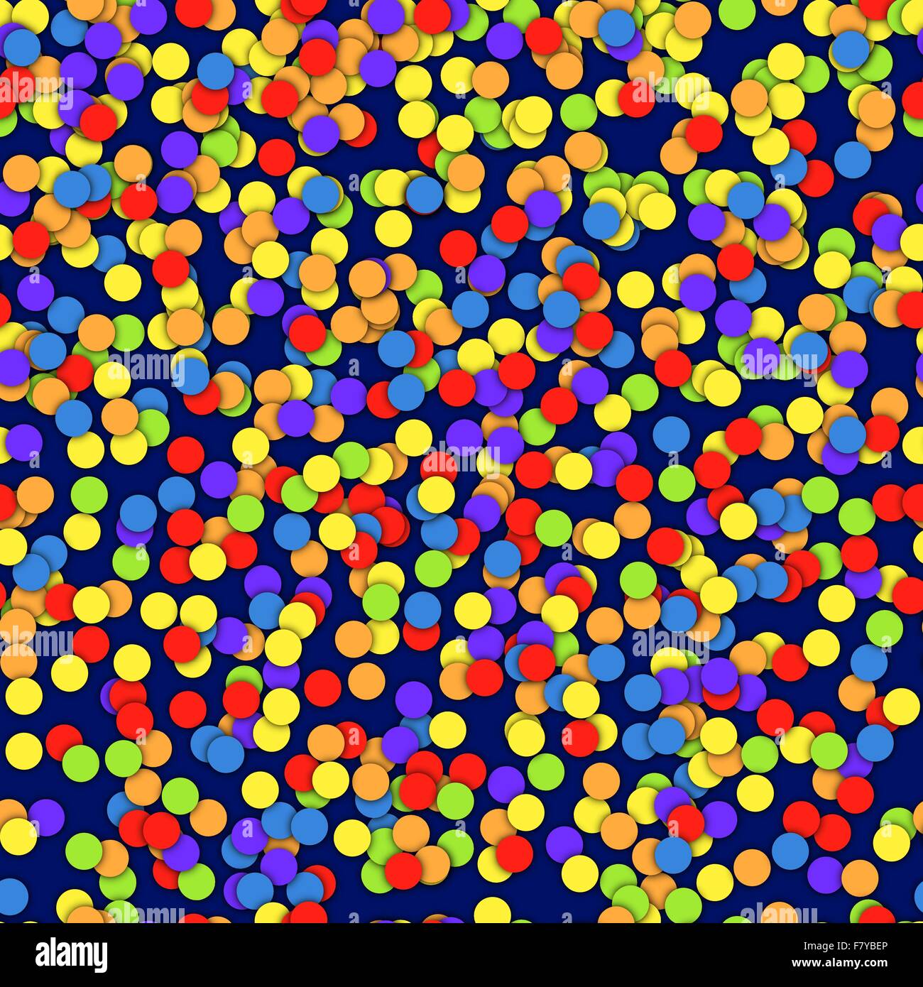 Seamless Pattern of Colorful confetti. Celebration holiday vecto Stock ...