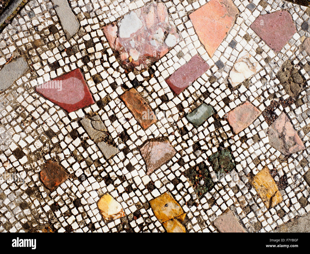Mosaic of Hadrian’s Villa ( Villa Adriana ) near Tivoli - Rome, Italy ...