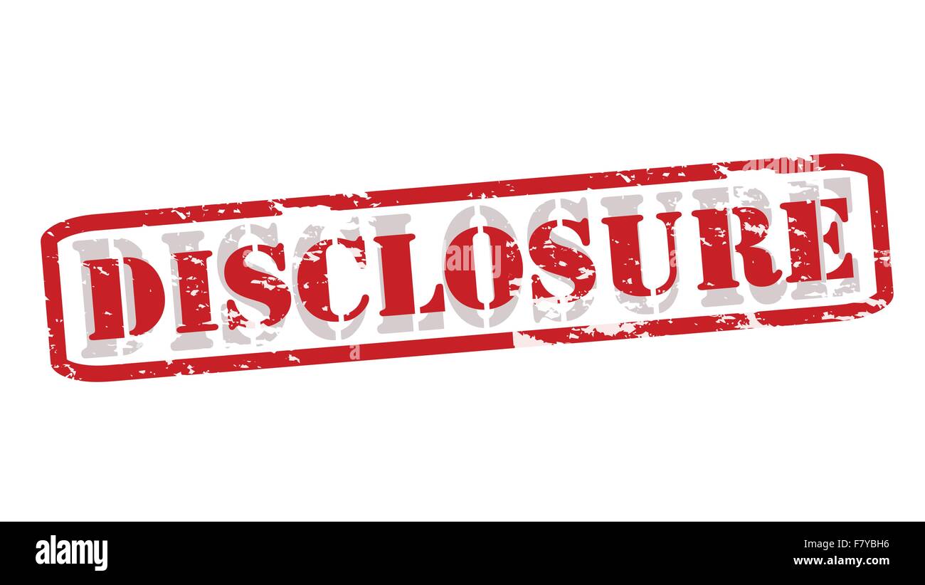 Disclosure where Stock Vector Images - Alamy